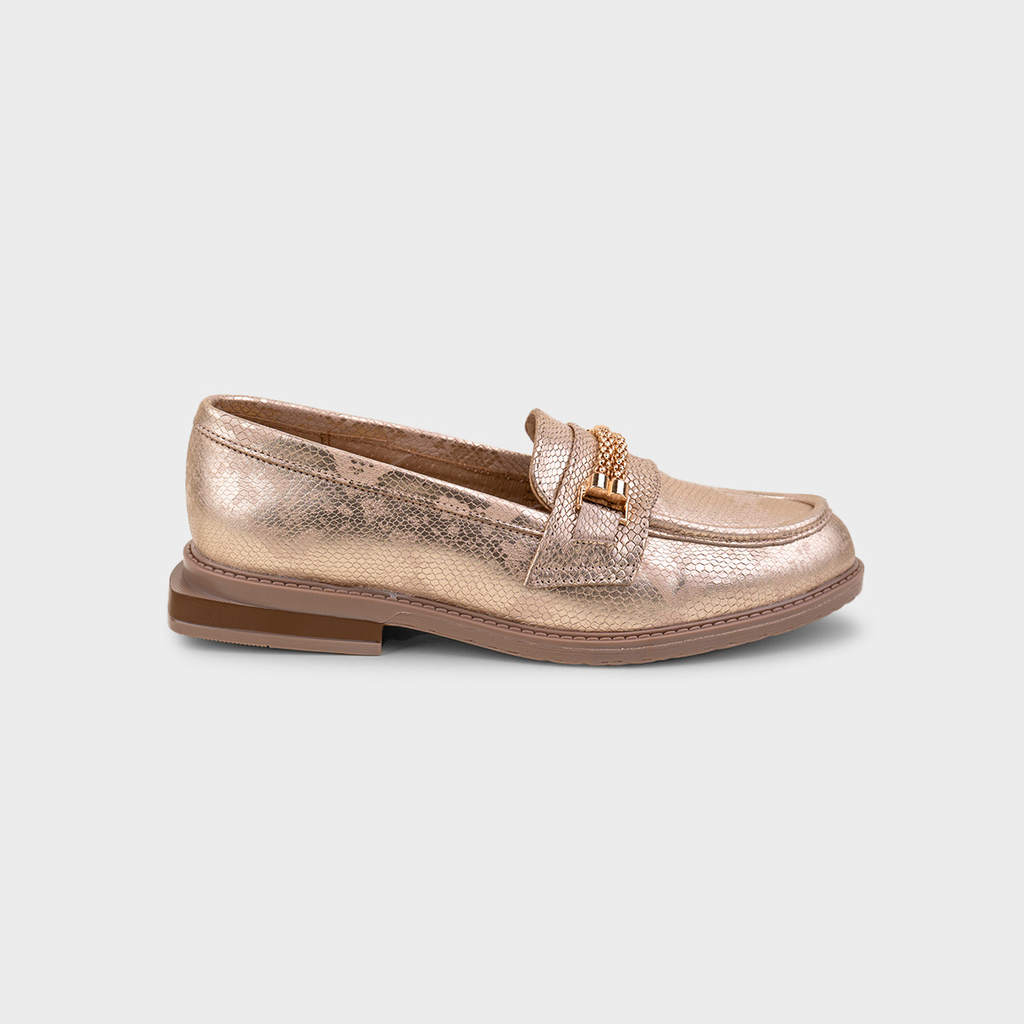 Maca Loafers Dorado – Morkas | The Shoe Atelier